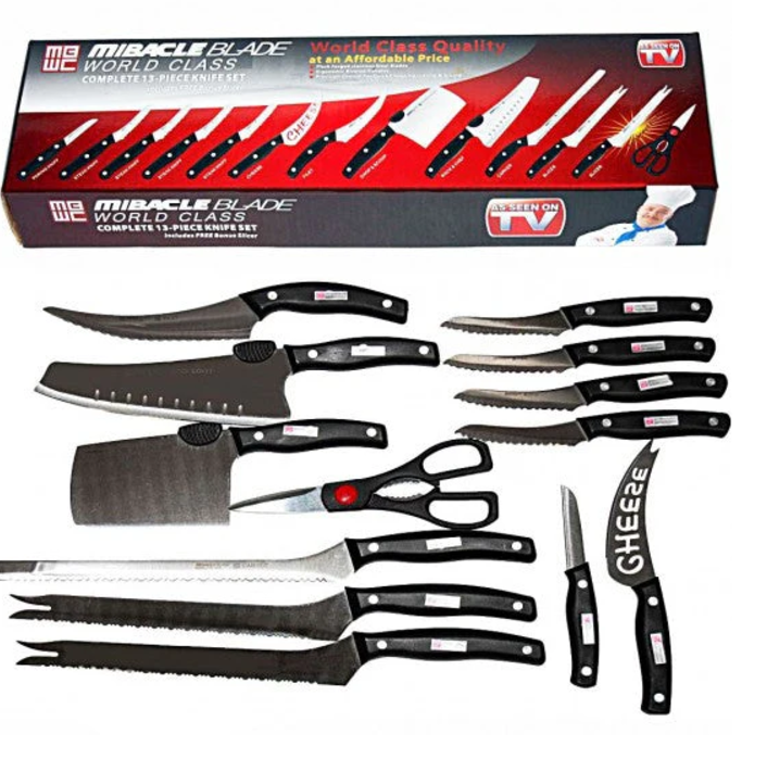 Cumpara Set 13 unelte culinare profesionale, lama otel inoxidabil ...